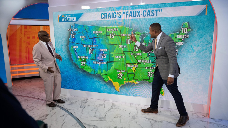 Watch: Al Roker has Craig Melvin ‘faux-cast’ the weather