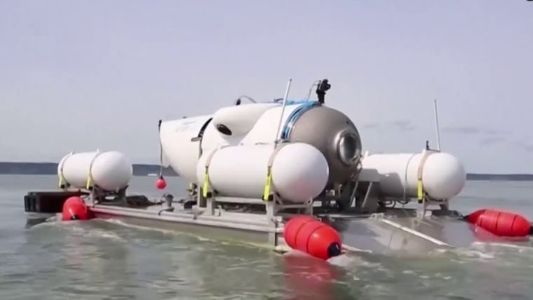 Desperate search underway for missing submersible with five passengers Desperate search underway for missing submersible with five passengers
