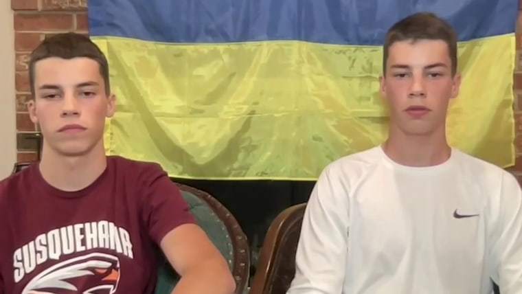 Twin refugees graduate high school in U.S after fleeing war in Ukraine