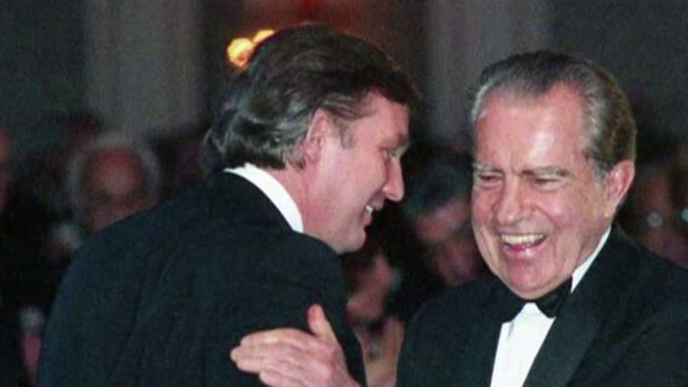 What Trump learned from Nixon: Presidency as ‘crime zone’