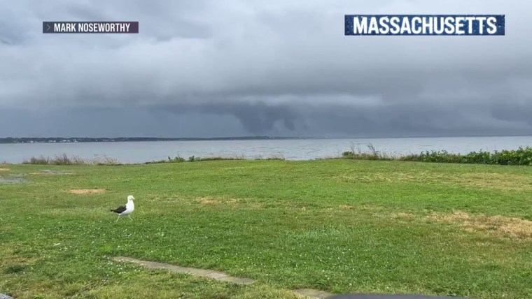 Tornado hits Massachusetts as dangerous storm system slams East Coast