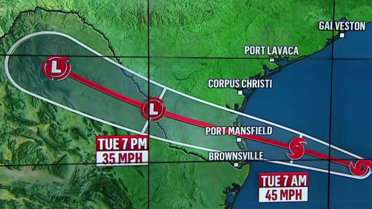 Tropical Storm Harold could drop 7 inches of rain on parts of Texas