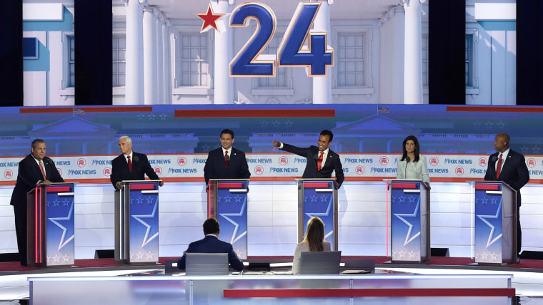 Candidates square off in first GOP debate for 2024 election