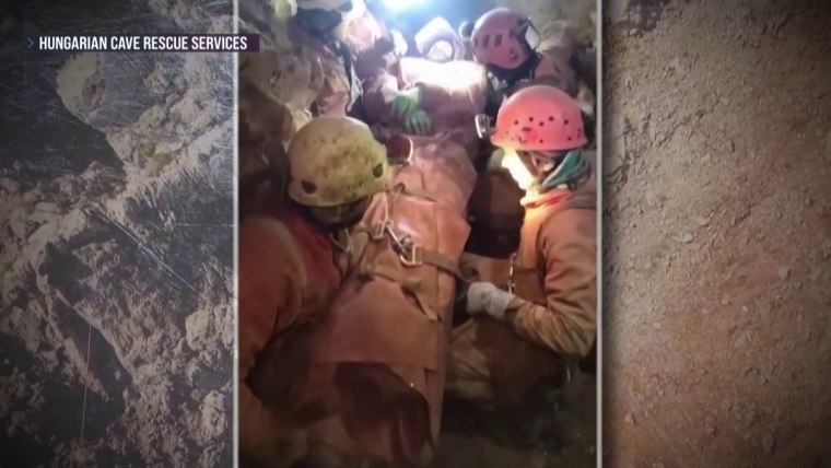 American explorer rescued after being trapped underground in Turkey cave