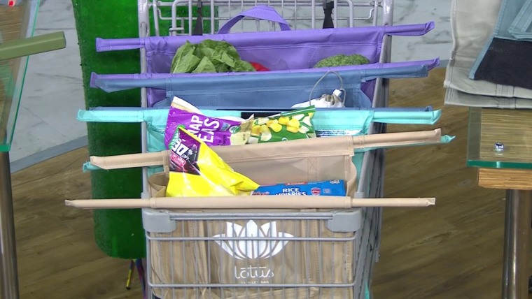 Home essentials up to 84% off: Grocery organizer, styler set, more