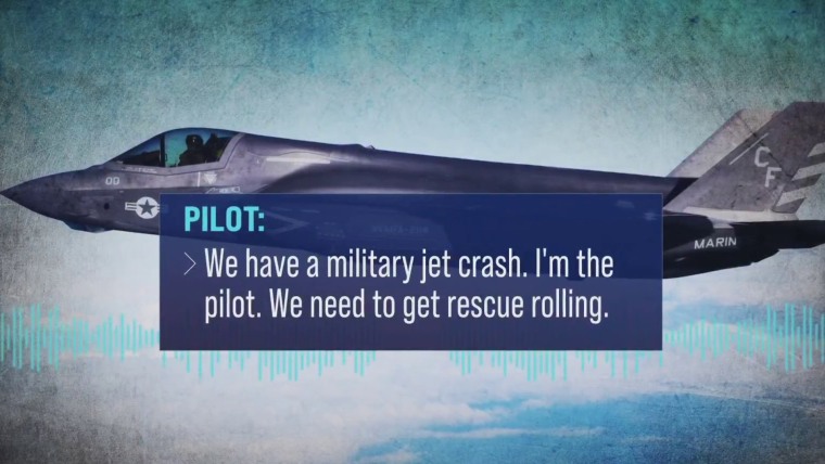 911 call reveals new details about the F-35 jet that went missing
