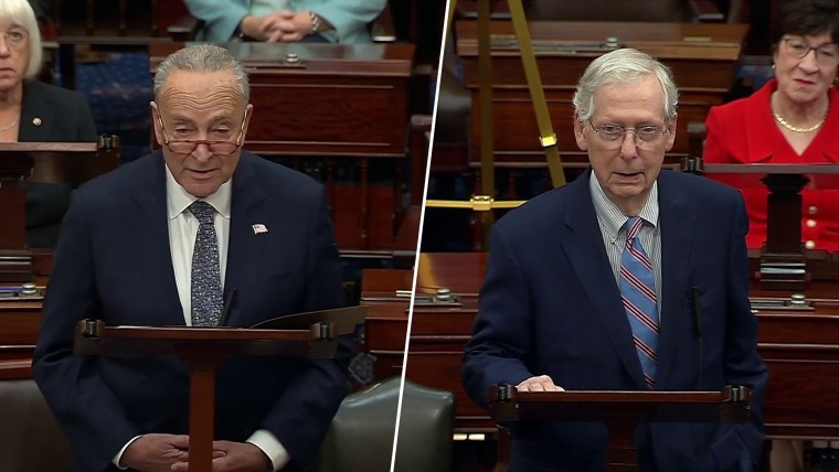 Schumer, McConnell address Feinstein's passing on Senate floor
