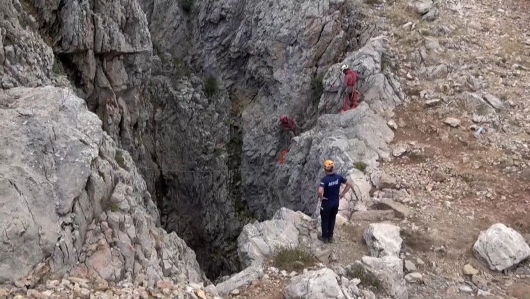 Rescue efforts underway in Turkey to retrieve American caver