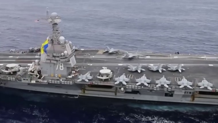 US moves warships near Israel in show of support after Hamas attack