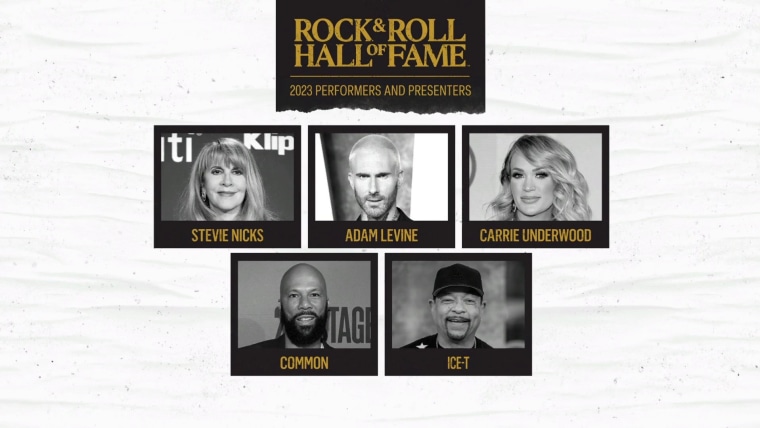 Here are the presenters for the 2023 Rock & Roll Hall of Fame