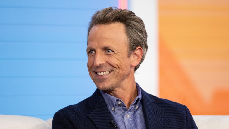 Seth Meyers ‘excited to be back’ after writers’ strike ends