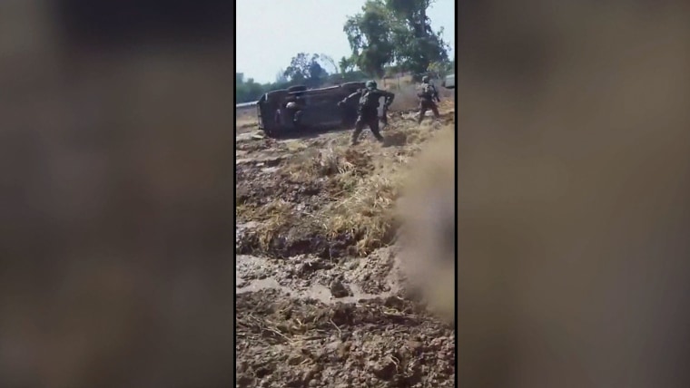 Dramatic video shows Israeli hostage rescue mission amid heavy gunfire