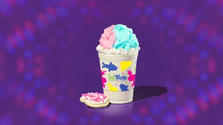 Shake Shack is serving new holiday milkshakes inspired by 'Trolls'