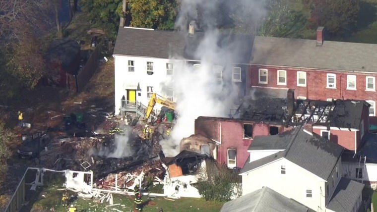 Massive gas explosion in New York state levels house, injures 15