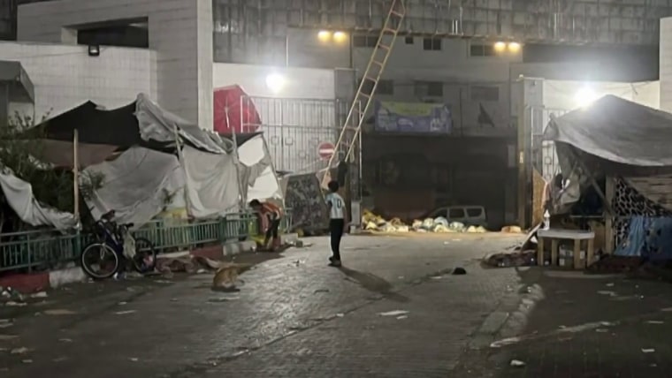 'Terrified and scared': Doctor describes scene inside raided Gaza hospital