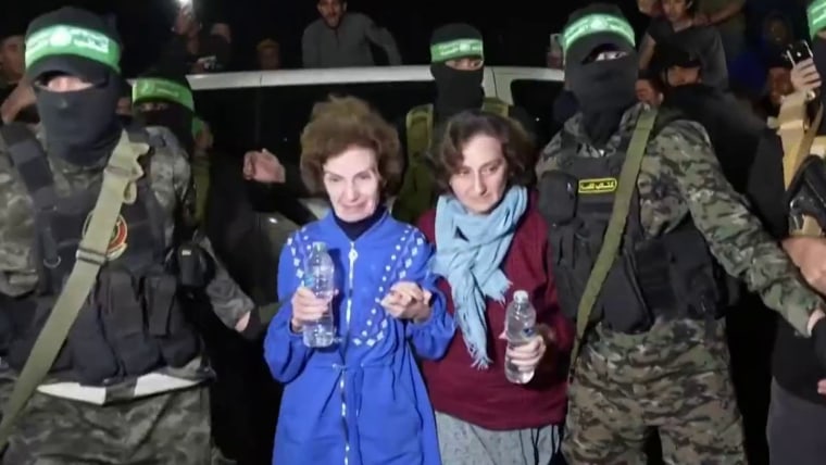 IDF: Two Israeli women hostages released by Hamas