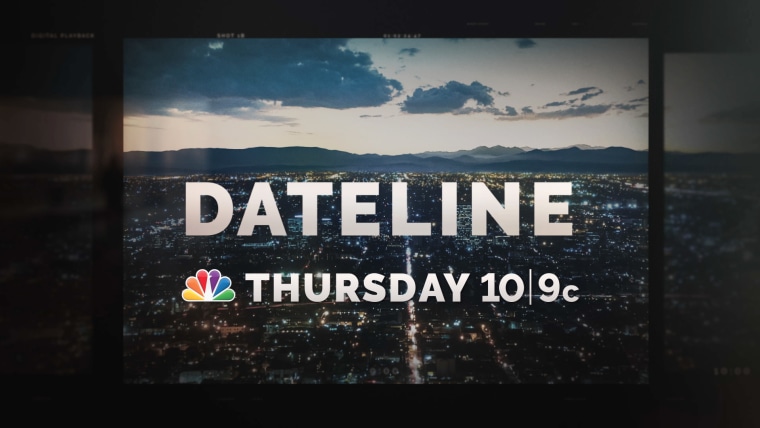 DATELINE THURSDAY SNEAK PEEK: Part of the Plan