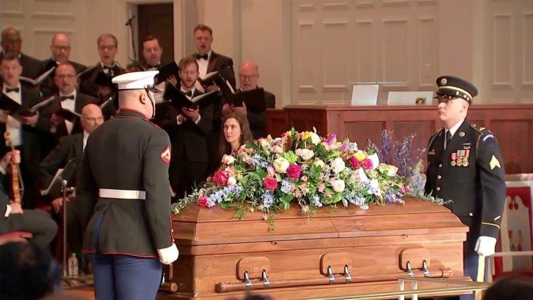 Former First Lady Rosalynn Carter honored in memorial service