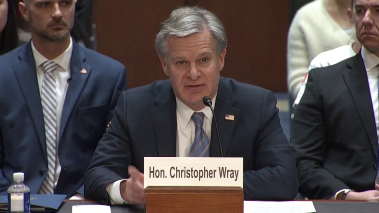 FBI Director Wray urges Congress to renew surveillance law