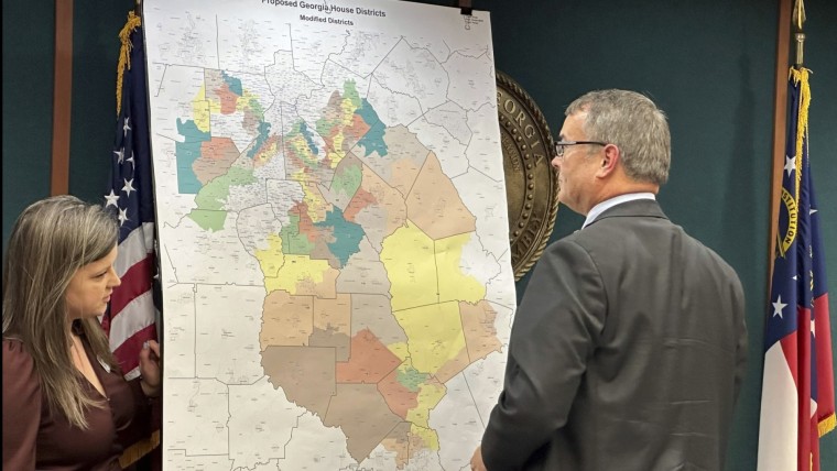 Georgia legislature approves new congressional redistricting plan Georgia legislature approves new congressional redistricting plan