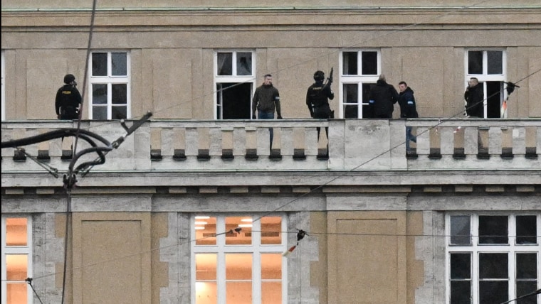 Prague shooting death toll rises to at least 14 people