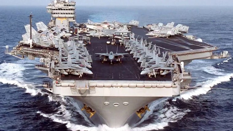 US Navy shot down barrage of drones and missiles over Red Sea