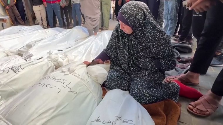 Funeral held for 17 members of one family killed in Rafah