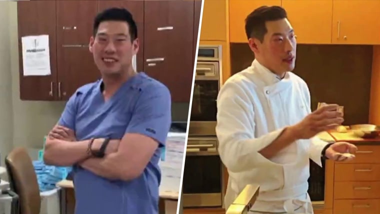 How one man pursues his two passions as a doctor and a chef