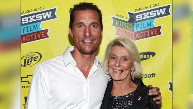 Matthew McConaughey reveals his mother is his favorite teacher