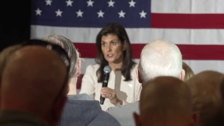 Haley assures supporters she's not running to be Trump's vice president