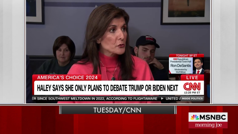 'I just can't': Mika reacts to Haley saying she's not followed Trump's ...