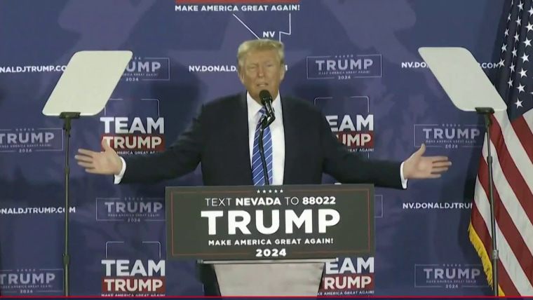 Trump holds first campaign event since jury ordered him to pay $83.3 ...