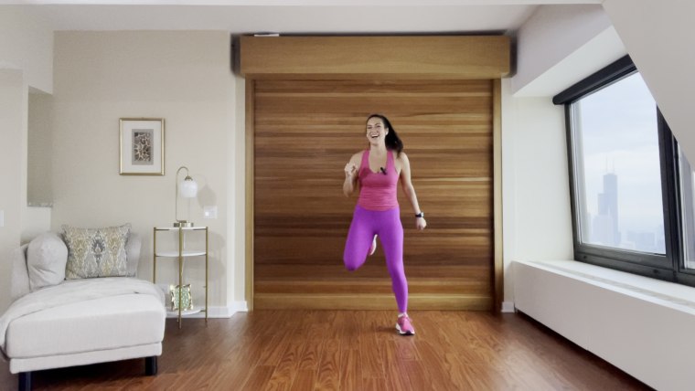 10-minute Indoor HIIT walking workout