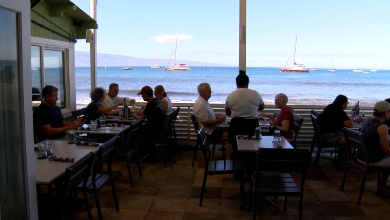 First Lahaina restaurant reopens since the Maui wildfires
