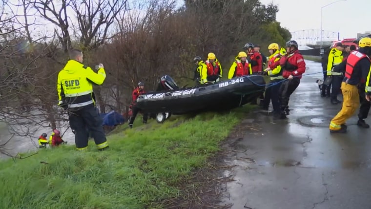 Rescue crews save several people from dangerous San Jose flooding