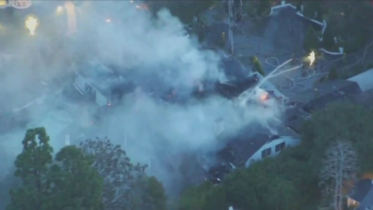 Cara Delevingne's California home destroyed by massive fire