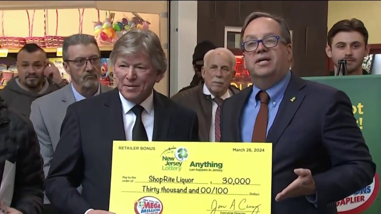Did anyone win the mega lotto store