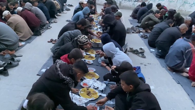 Gazans determined to ‘see joy’ as they celebrate Ramadan amid war