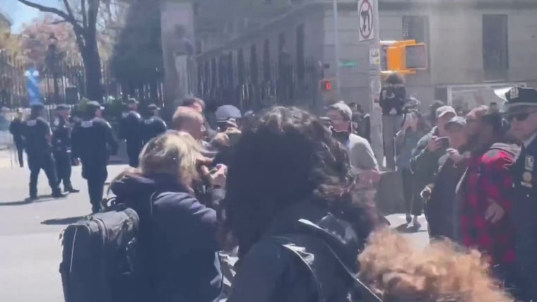 Dozens of pro-Palestinian protesters arrested at Yale