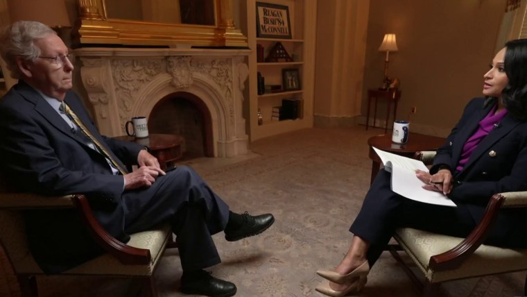 McConnell doesn’t say whether he’ll vote for Trump: I said ‘I would support the nominee’