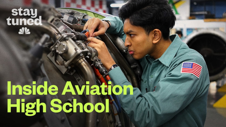 These teens are learning aviation in high school | Stay Tuned Education ...