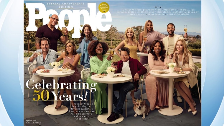 People Magazine Reveals 50th Anniversary Issue With Oprah and More