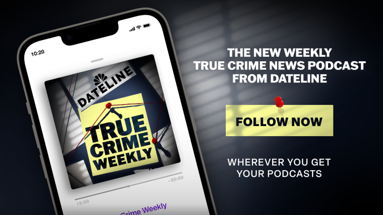 Follow now! Dateline True Crime Weekly Podcast with Andrea Canning