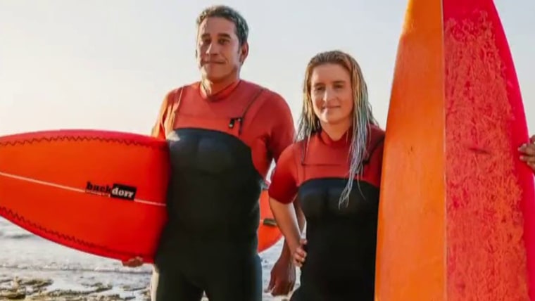 Surfing community mourns after Tamayo Perry’s shark attack