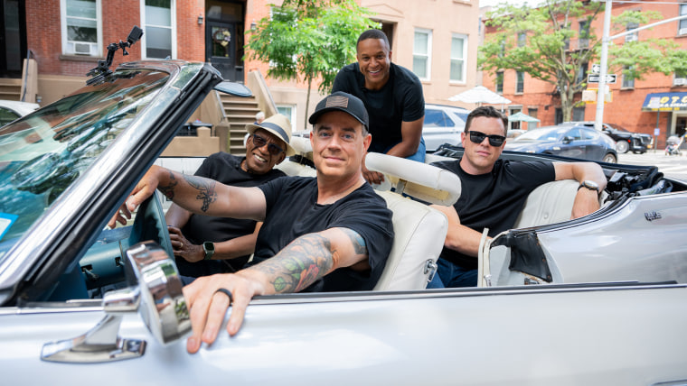 Dads of TODAY get together ahead of Father's Day to celebrate