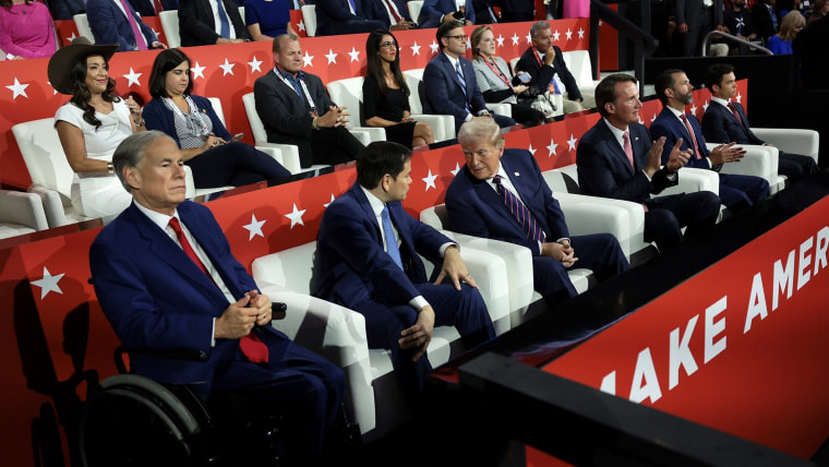 See Trump’s vantage point during RNC speeches
