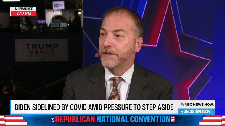 Chuck Todd: ‘It’s impossible for Biden to stay in’