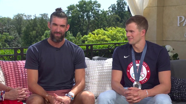 2024 Olympics: Nic Fink, Michael Phelps talk Team USA swimming