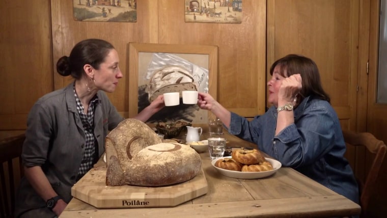 Ina Garten goes behind the counter at Poilâne bakery in Paris