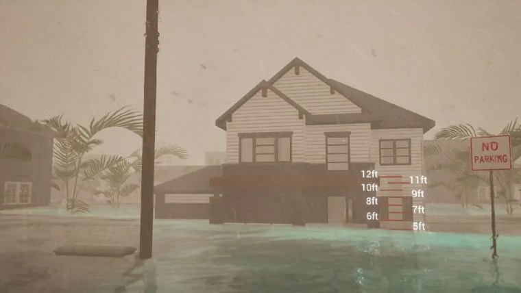 Virtual reality demonstrates potential impact of storm surge
